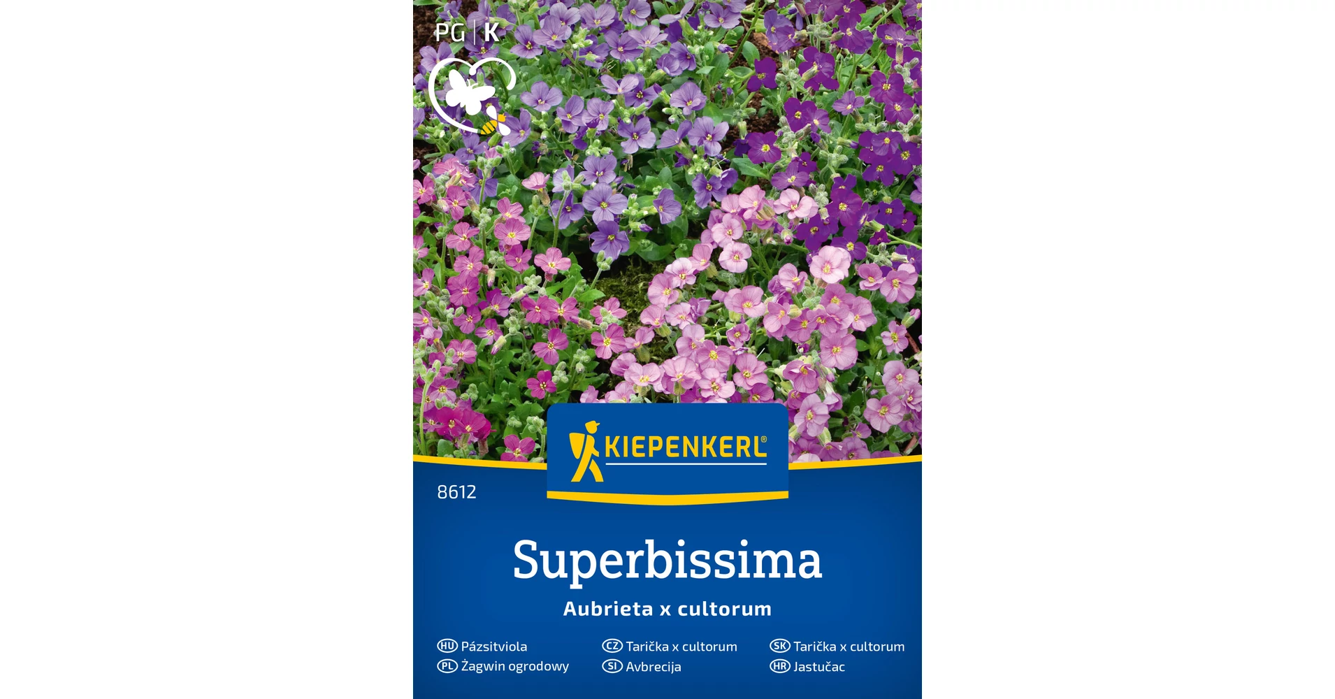 Kiepenkerl Superbissima pázsitviola-keverék vetőmag