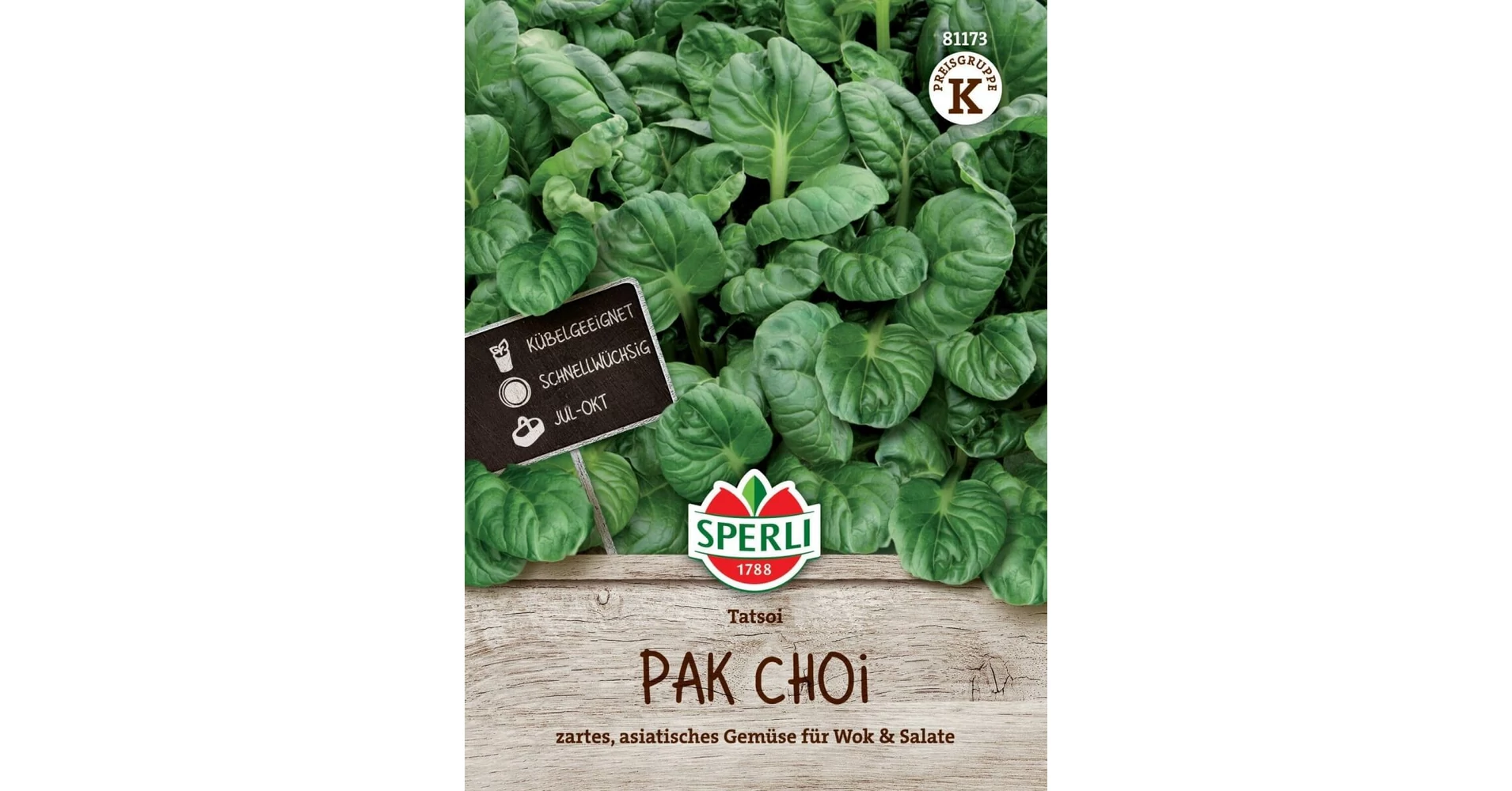 Sperli Tatsoi mini Pak Choi vetőmag
